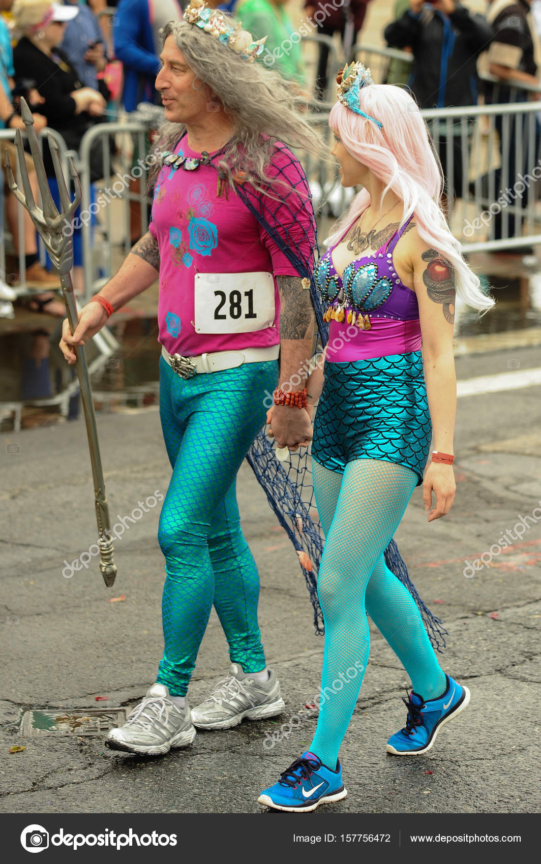 The 35th Annual Mermaid Parade – Stock Editorial Photo © fashionstock ...