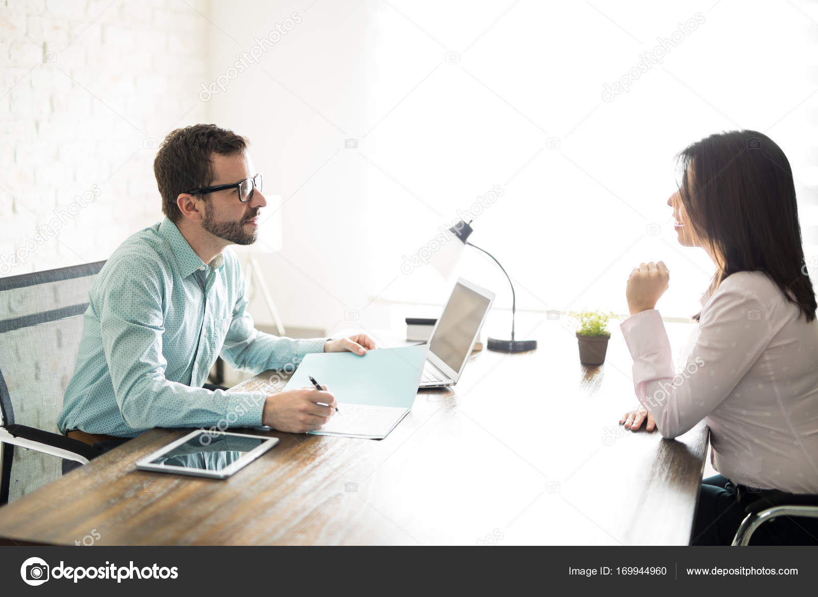 Applying for a new job Stock Photo by ©tonodiaz 169944960