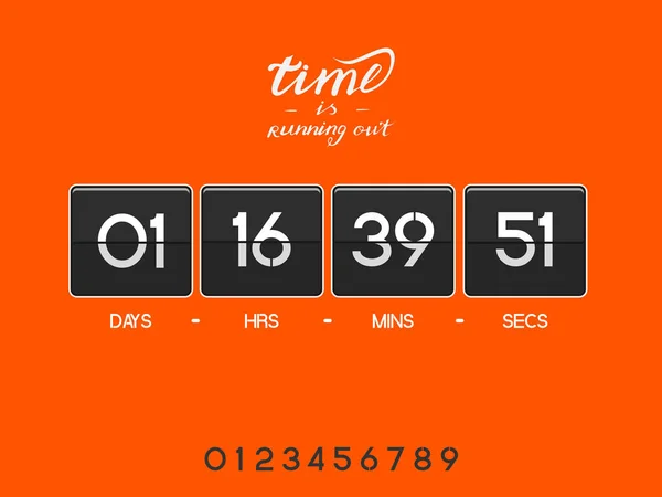 Vector countdown timer Stock Vector by ©pioner2_002 109509132