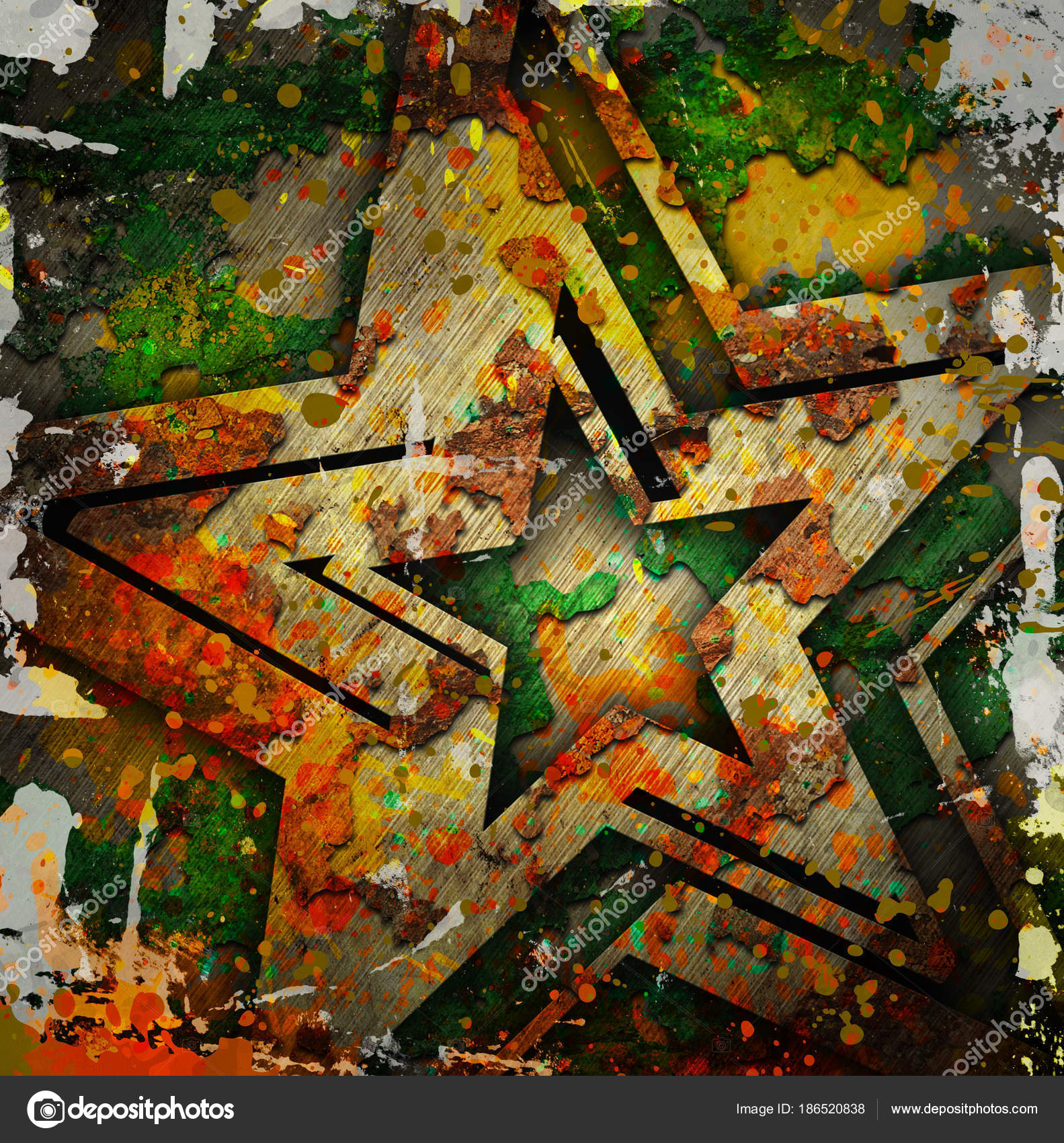 Camouflage Military Background Star Stock Photo by ©merrydolla 186520838