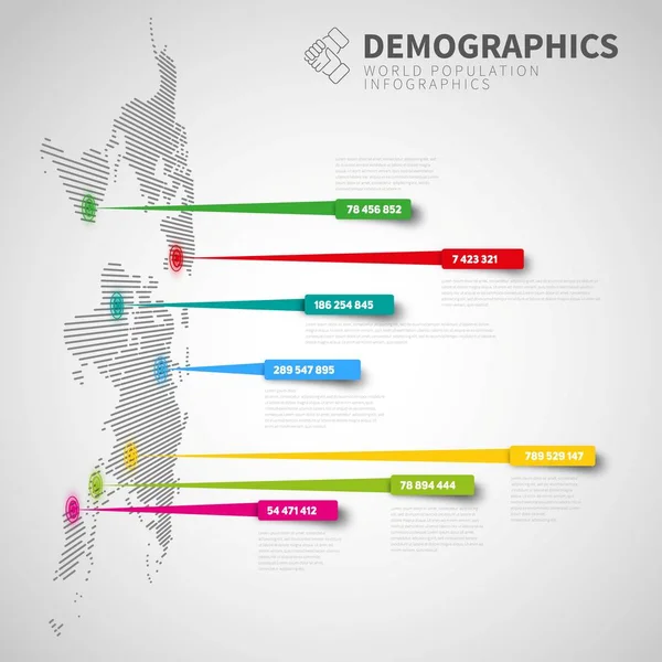 Infographics template with world map Stock Vector Image by ©matju78 #87970802