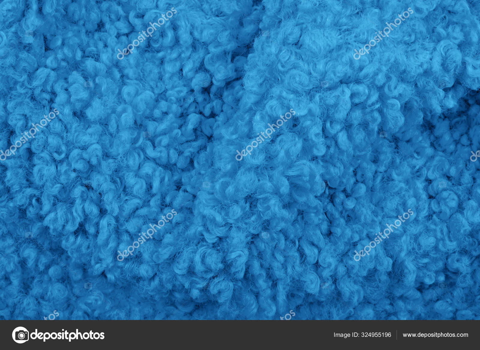 Blue wool plush texture Stock Photo by ©toreincarnate 324955196
