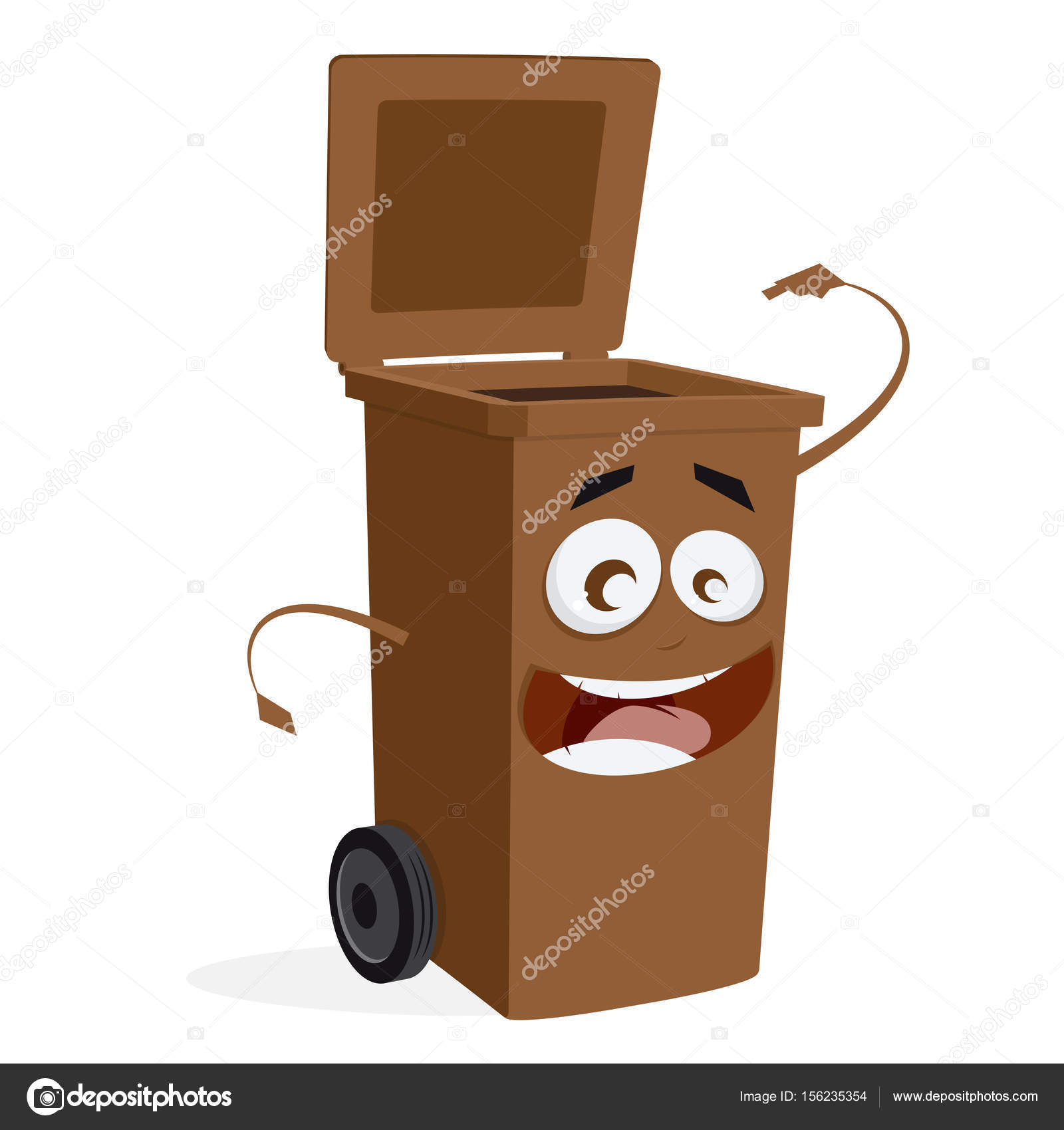 happy trashcan waiting for trash — Stock Vector © shockfactor.de #156235354 happy trashcan waiting for trash — Stock Vector © shockfactor.de #156235354