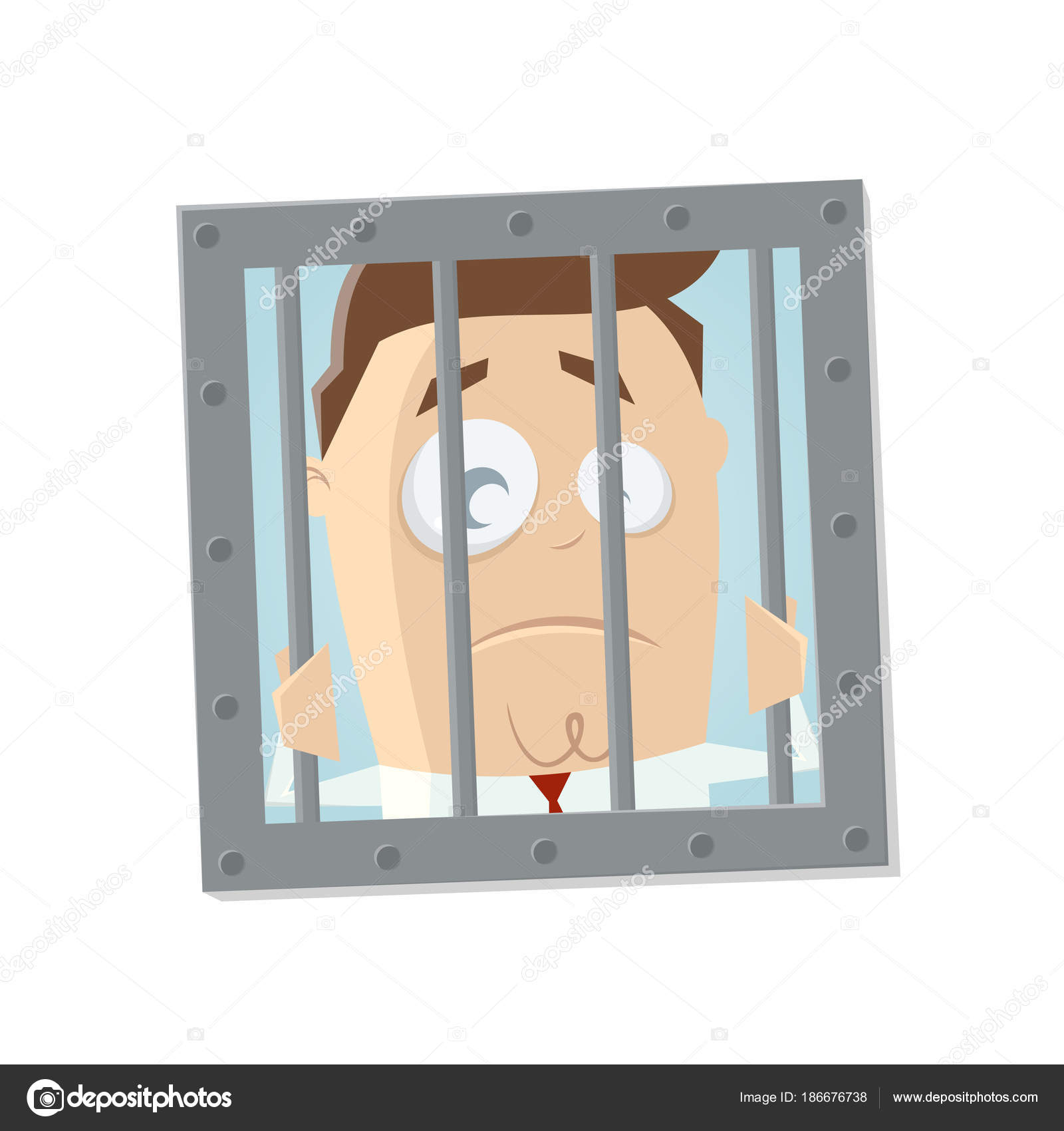 Business Man Jail Stock Vector by ©shockfactor.de 186676738