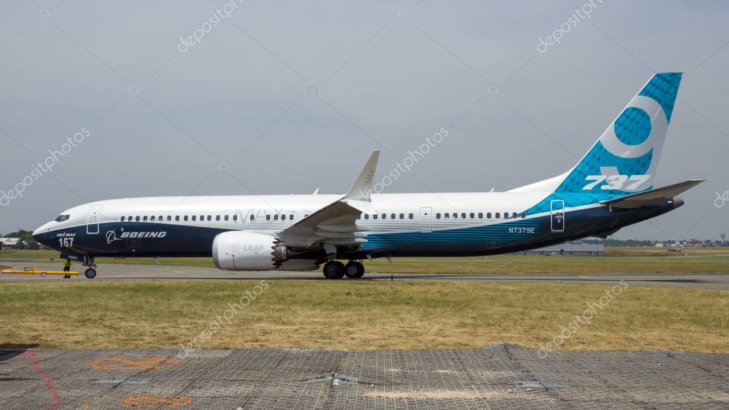 ew Boeing 737-9 MAX avión de pasajeros 2023
