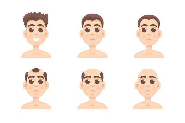 100,000 Male baldness chart Vector Images | Depositphotos