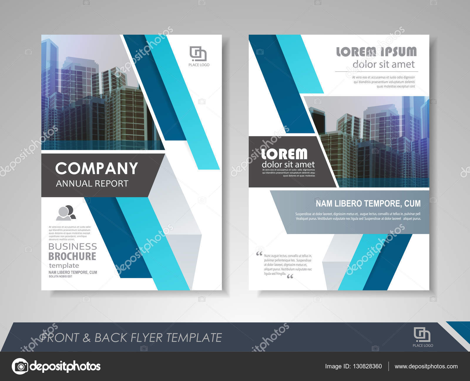 Presentation flyer design Stock Vector by ©stekloduv 130828360