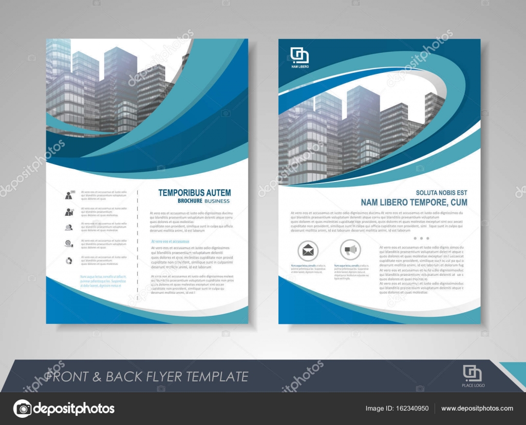Flyer design layout ⬇ Vector Image by © stekloduv | Vector Stock 162340950