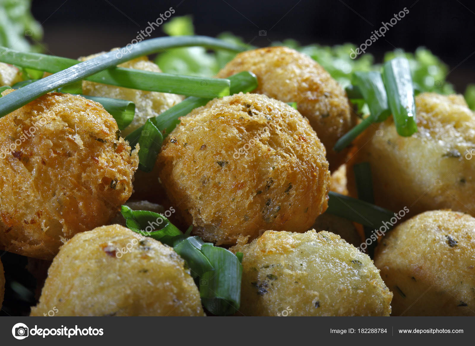 Delicious Cod Dumplings Plate Close View Stock Photo by ©rocharibeiro ...