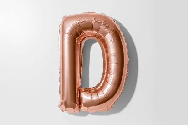 Set Letters Rose Gold Foil Balloon Alphabet Hashtag Ampersand Symbol ...