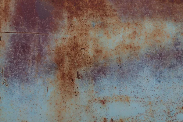Rusted Metal On Junkyard Vehicle Creates Colorful Grunge Texture Stock ...
