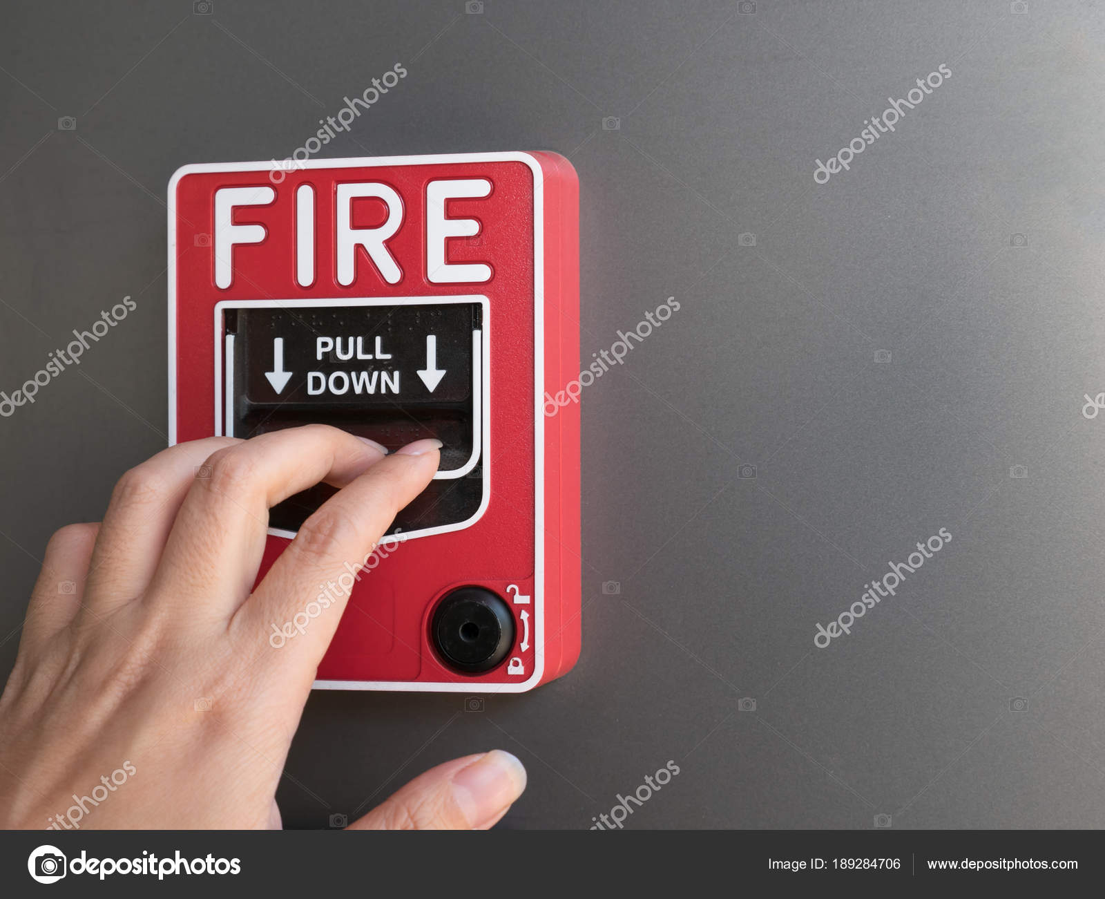 Fire Alarm Pull Station Symbol