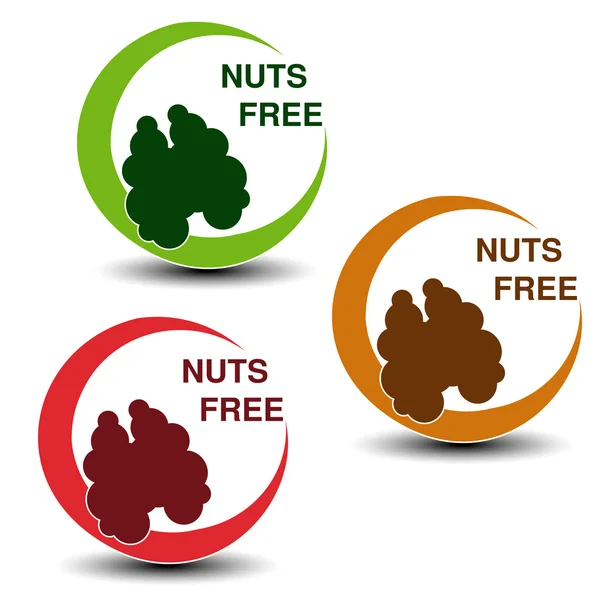 1,084 Nuts free Vector Images, Nuts free Illustrations | Depositphotos