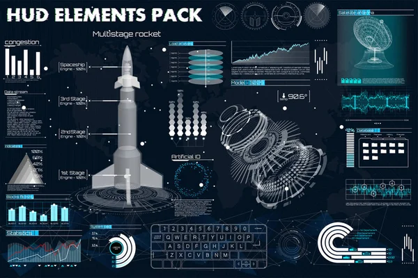 Launch infographic elements Vector Art Stock Images | Depositphotos