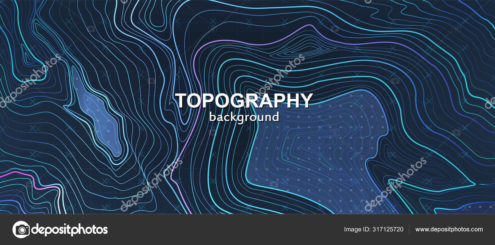 Topography contour terrain Stock Vector Image by ©sergeybitos.mail.ru ...