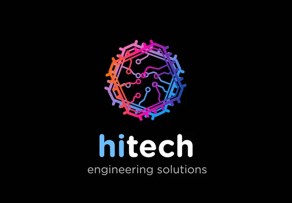 13,785,333 Hi tech logo Vector Images | Depositphotos