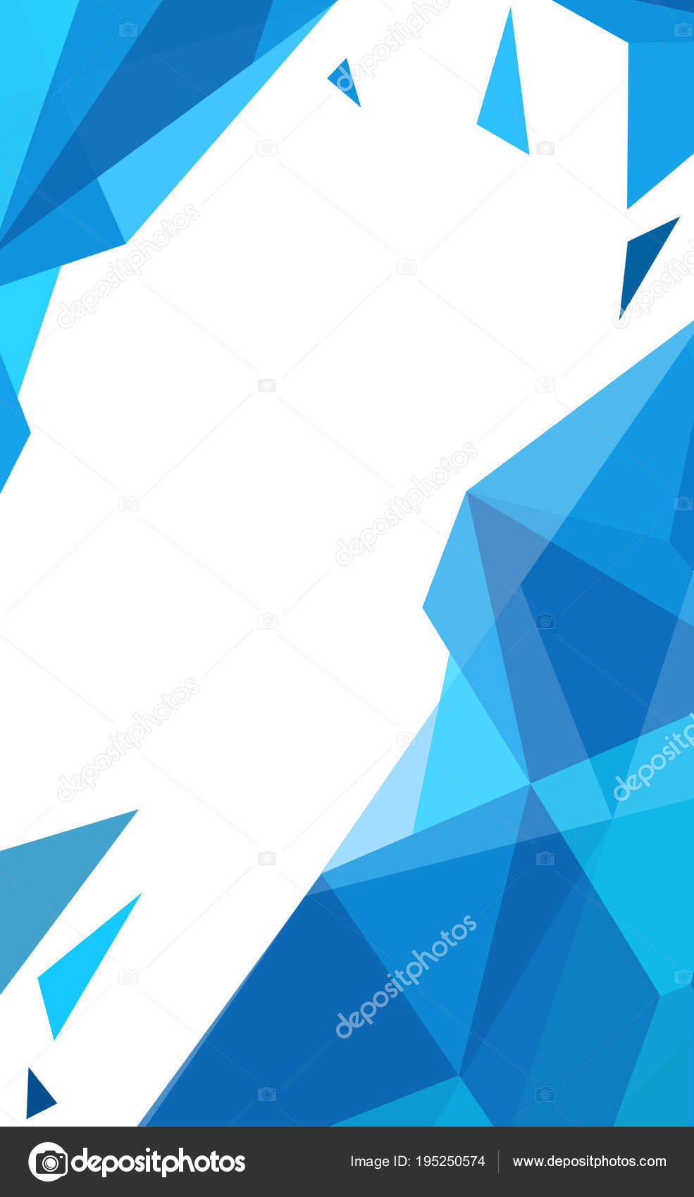 Vector Geometric Blue Polygonal Abstract Background Triangles Place ... Vector Geometric Blue Polygonal Abstract Background Triangles Place ...