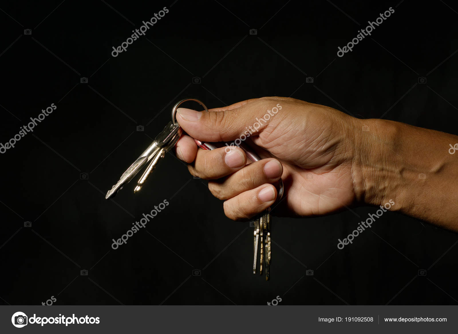Hand and keys 01 — Stock Photo © PoloGtz #191092508