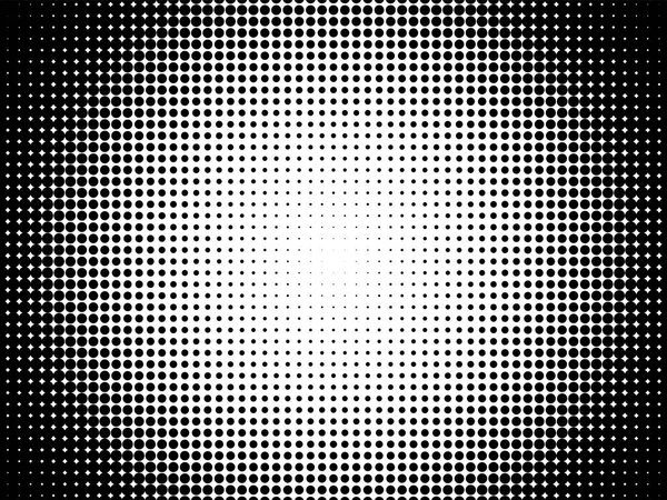Radial halftone pattern texture vector background — Stock Vector ...
