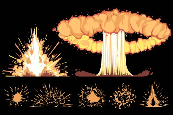 100,000 Explosions Vector Images | Depositphotos
