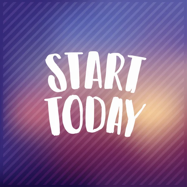 Start today Vector Art Stock Images | Depositphotos
