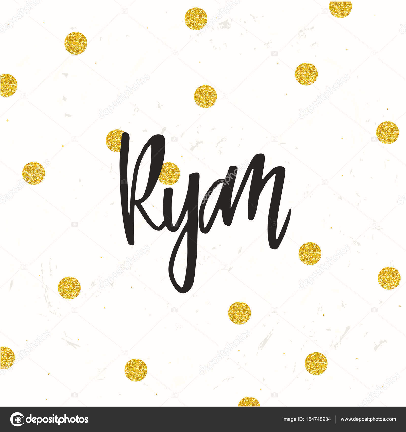 Calligraphy personal name Stock Vector by ©wywenka 154748934