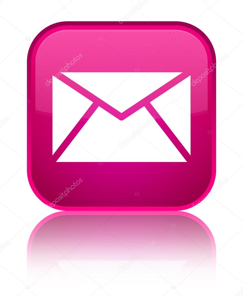 Pink Email Icon