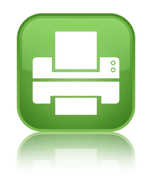 Print Button Icon Green