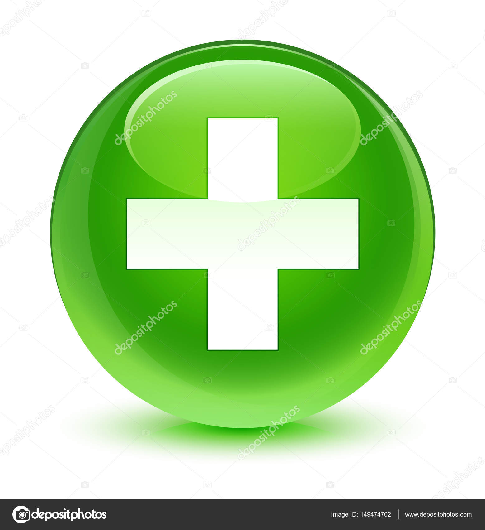 Plus icon glassy green round button — Stock Photo © FR_Design #149474702 Plus icon glassy green round button — Stock Photo © FR_Design #149474702