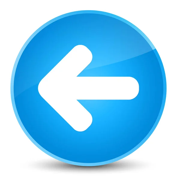 Go back arrow icon glossy blue button — Stock Photo © FR_Design #56798323