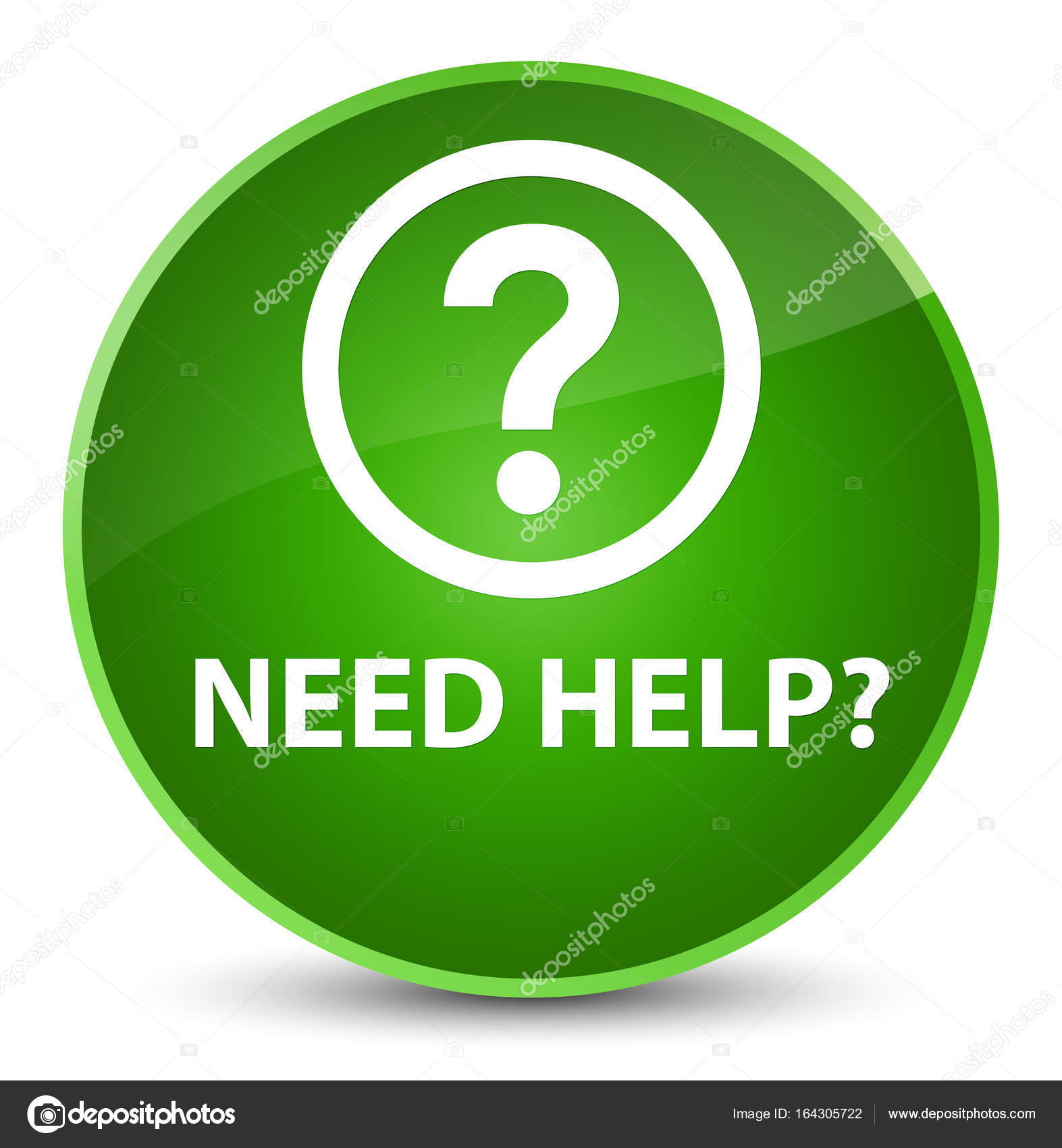 Need Help Button Icon
