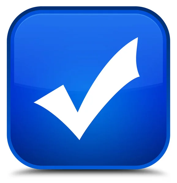 Icône de validation bouton carré vert spécial — Photo de stock par ©FR ...