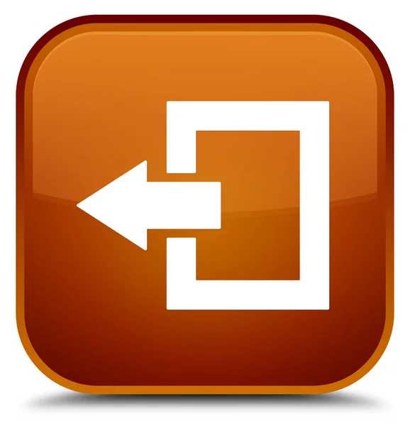 Logout Button Orange
