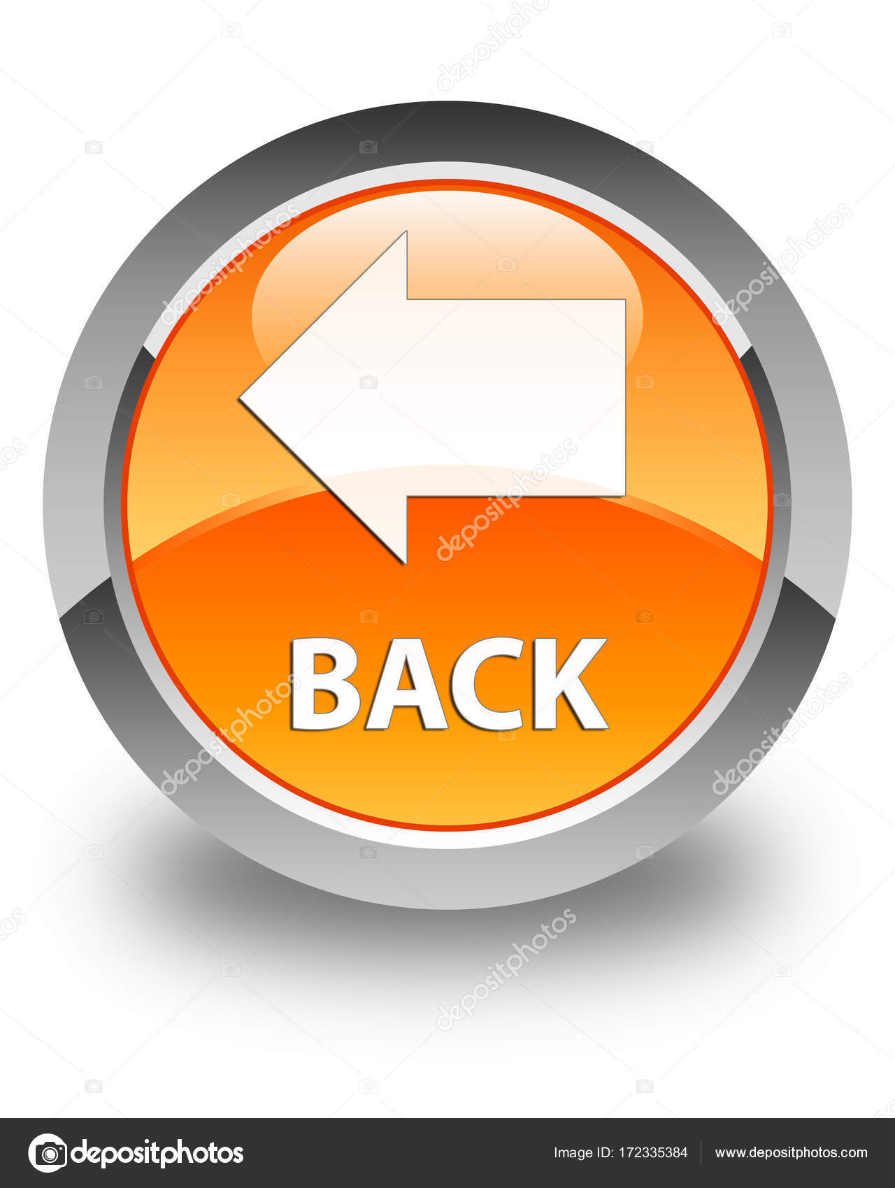 Back glossy orange round button — Stock Photo © FR_Design #172335384 Back glossy orange round button — Stock Photo © FR_Design #172335384