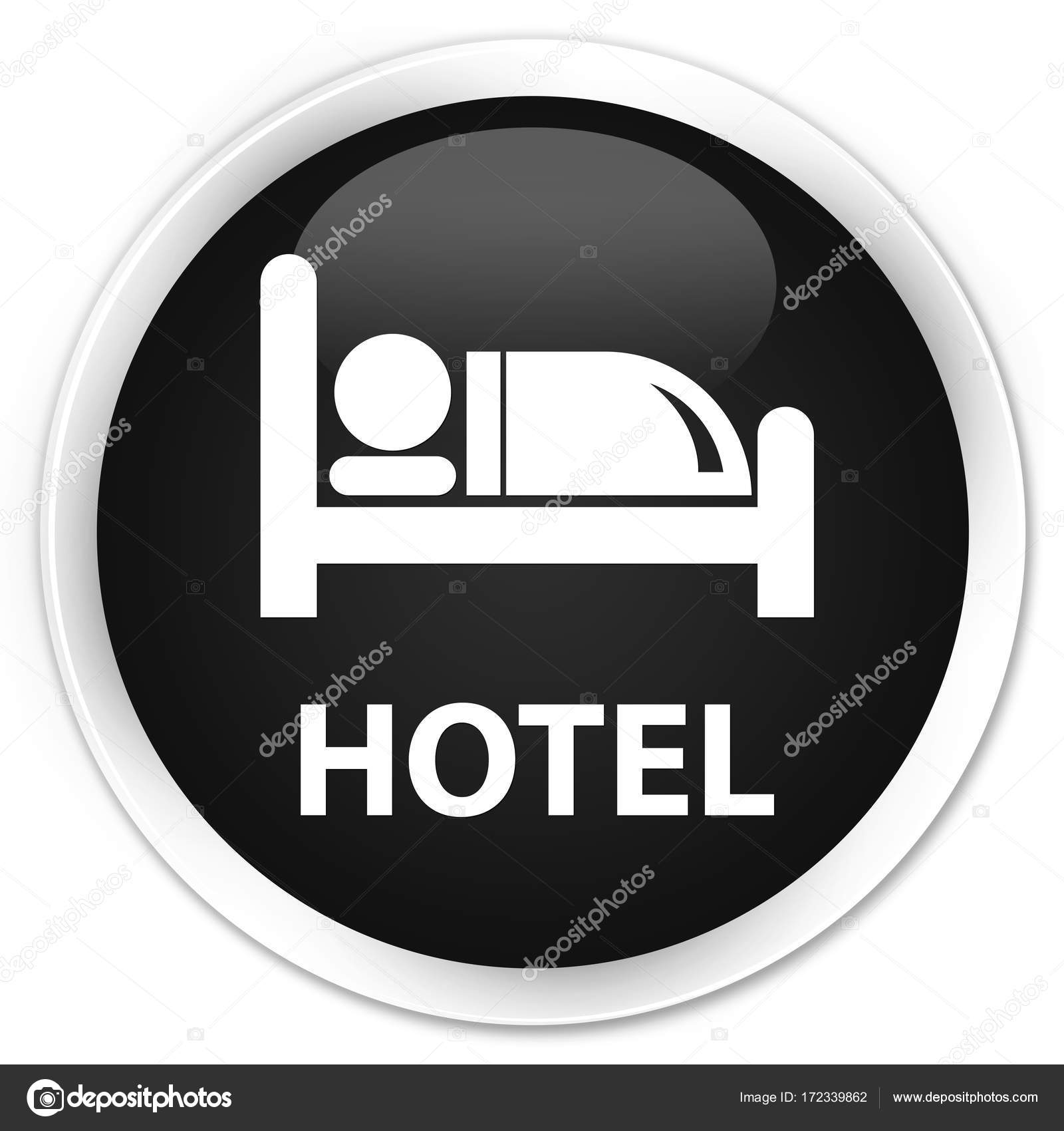 Hotel premium black round button — Stock Photo © FR_Design #172339862 Hotel premium black round button — Stock Photo © FR_Design #172339862