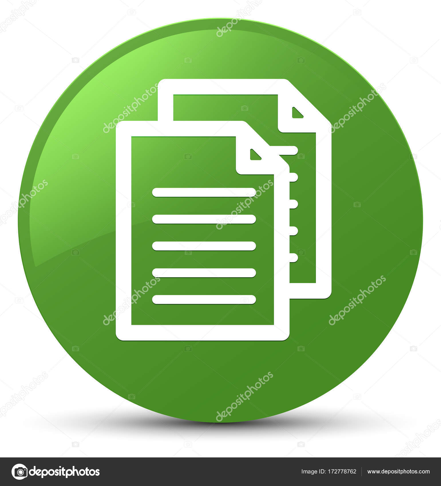 Documents icon soft green round button — Stock Photo © FR_Design #172778762 Documents icon soft green round button — Stock Photo © FR_Design #172778762