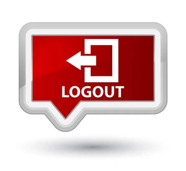 Logout Icon Red