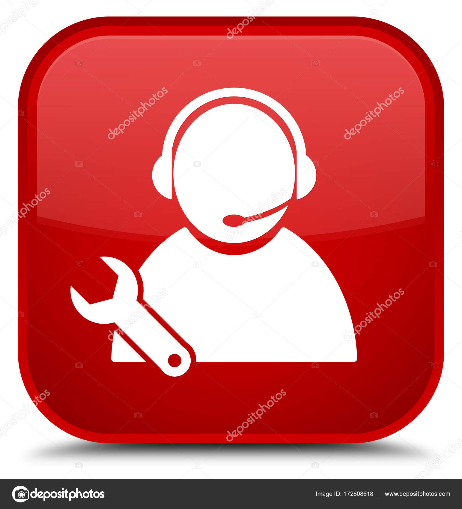 Red Square Tech Logo