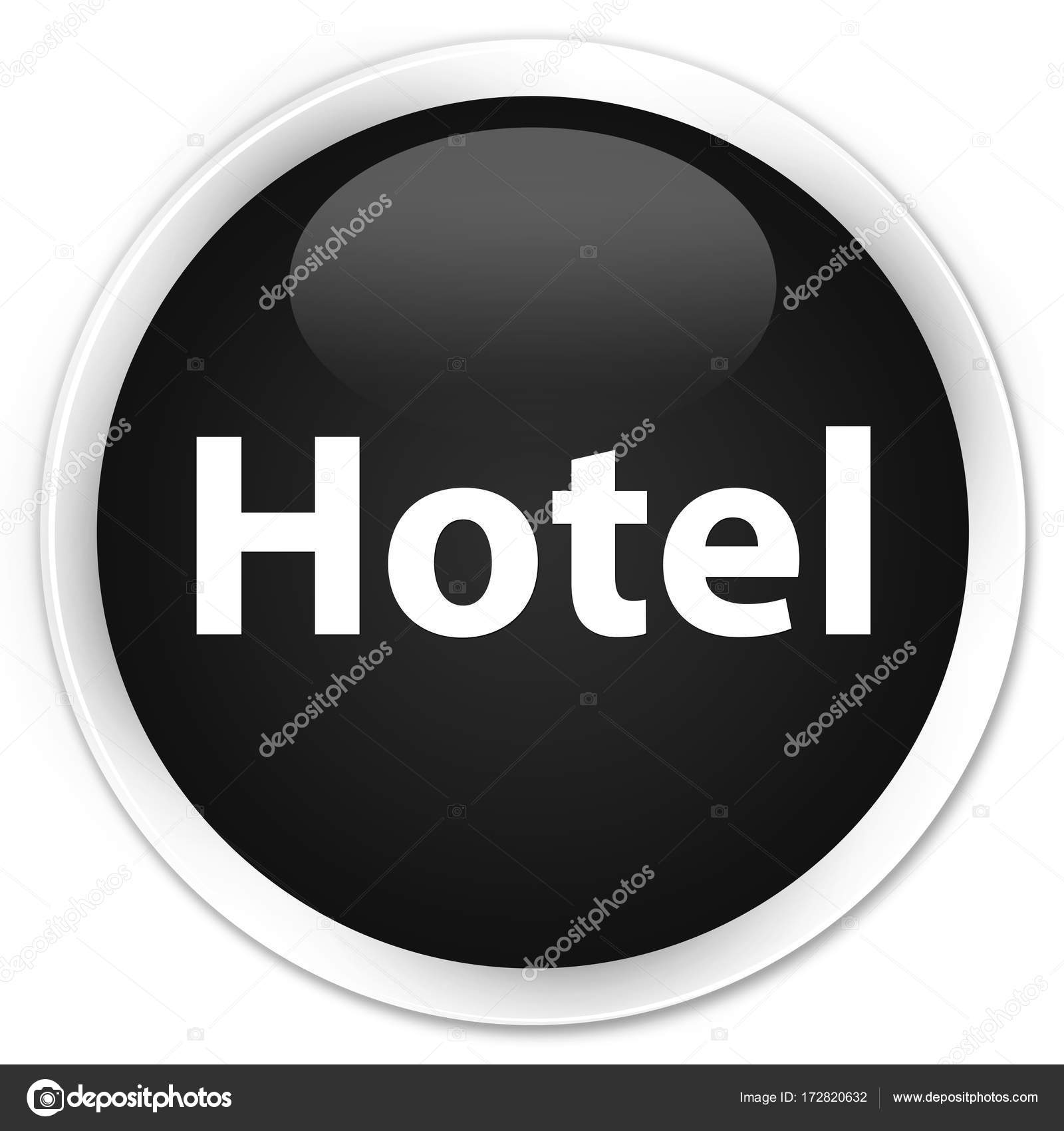 Hotel premium black round button — Stock Photo © FR_Design #172820632 Hotel premium black round button — Stock Photo © FR_Design #172820632
