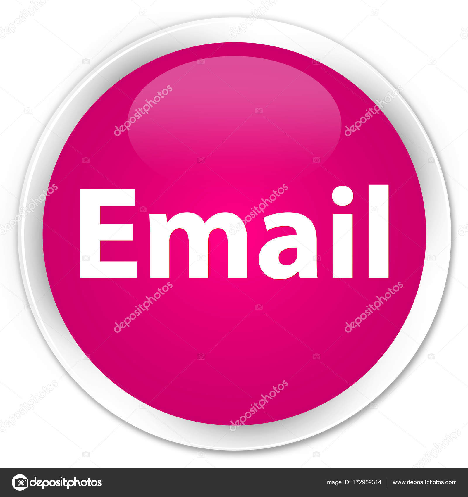 Email premium pink round button — Stock Photo © FR_Design #172959314