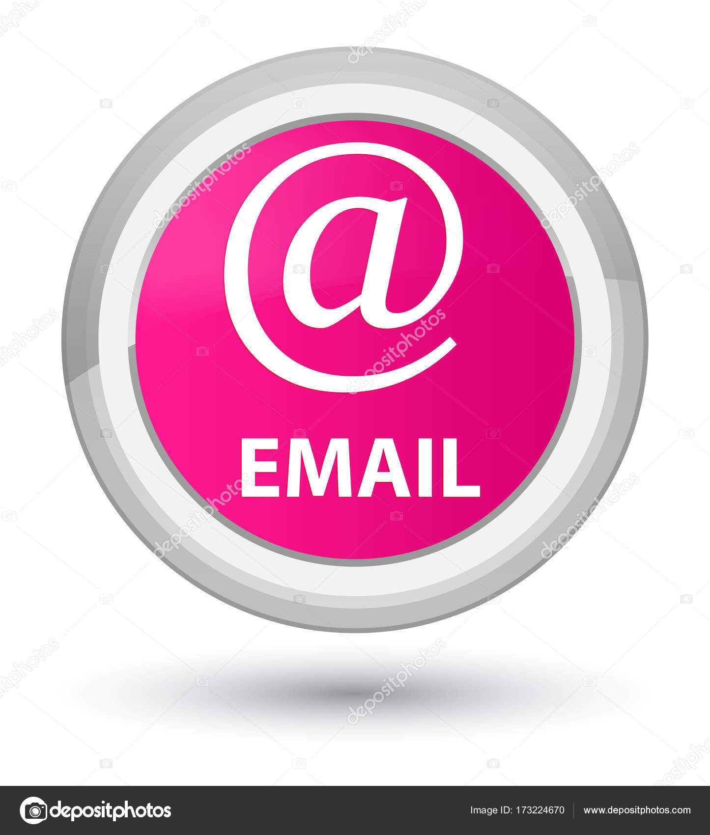 Email (address icon) prime pink round button — Stock Photo © FR_Design ...