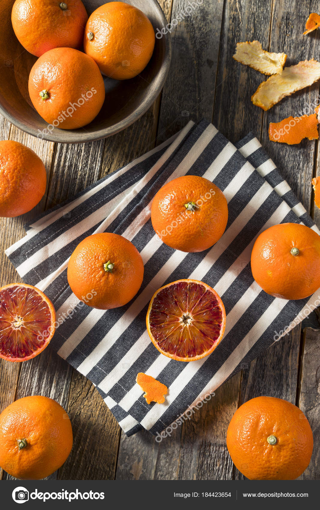 Raw Organic Ruby Tango Blood Orange Clementines — Stock Photo ...