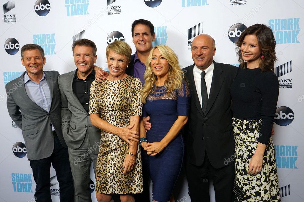 Clay Newbill, Robert Herjavec, Barbara Corcoran, Mark Cuban, Lori ...