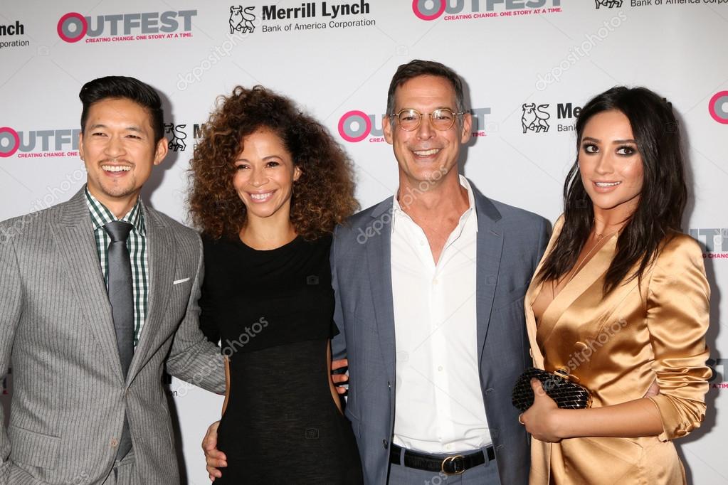 Harry Shum Jr, Sherri Saum, Tom Ascheim, Shay Mitchell – Stock ...
