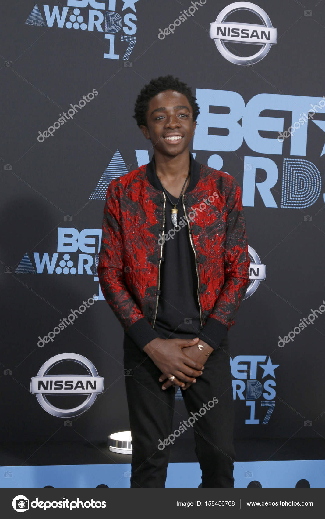 Actor Caleb McLaughlin — Stock Editorial Photo © Jean_Nelson #158456768