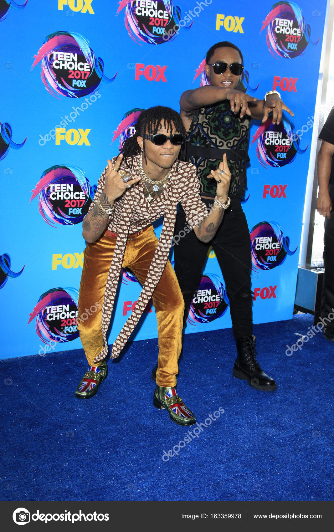 Swae Lee (L), Slim Jimmy of Rae Sremmurd — Stock Editorial Photo © Jean ...