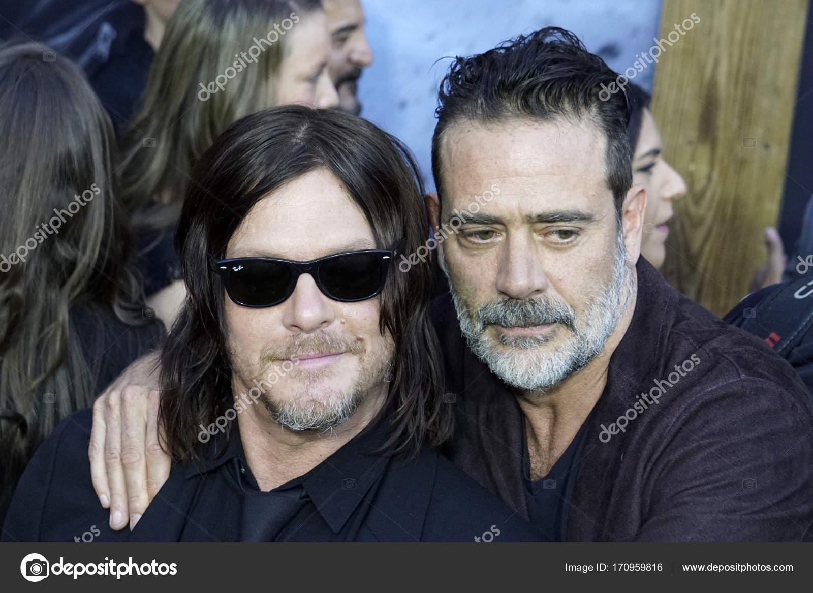 Norman Reedus, Jeffrey Dean Morgan — Foto editorial de stock © Jean ... Norman Reedus, Jeffrey Dean Morgan — Foto editorial de stock © Jean ...
