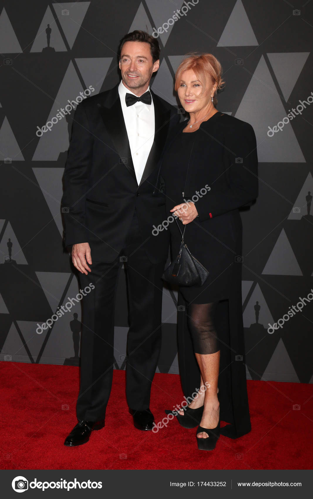 Actors Hugh Jackman and Deborra-lee Furness — Stock Editorial Photo ...