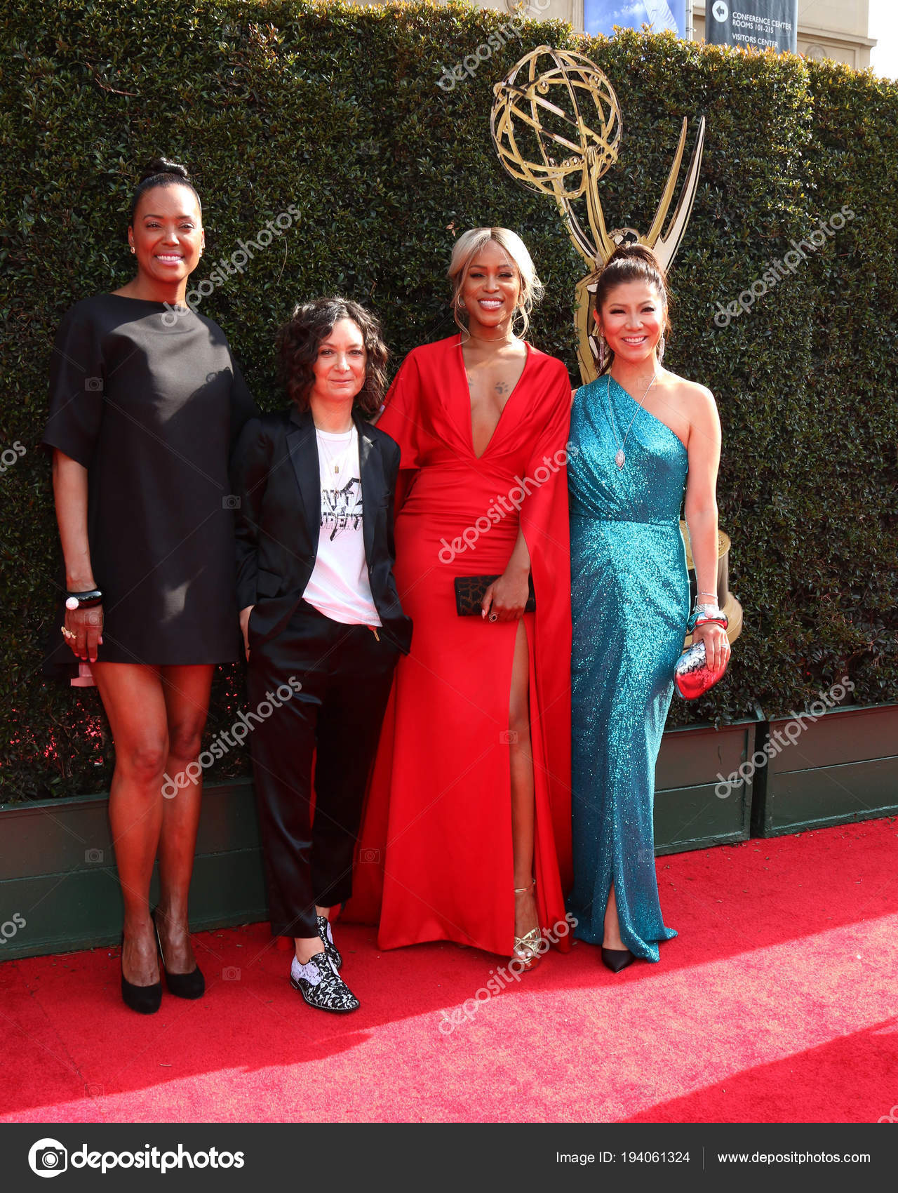 Aisha Tyler, Sara Gilbert, Eve, Julie Chen — Stock Editorial Photo ...