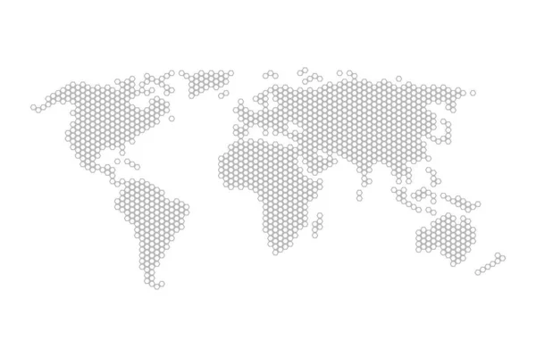 World Map Flat Vector Png